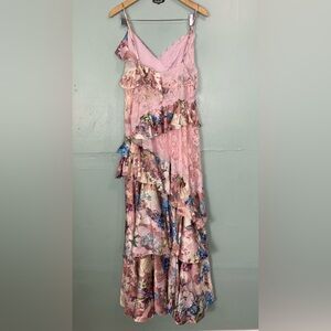 BHLDN | Dresses | Anthropologie Bhldn Elora Sleeveless V Neck Ruffle ...